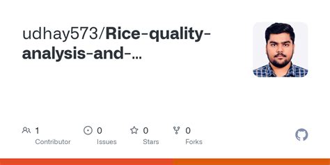 GitHub Udhay Rice Quality Analysis And Classification Using Image Processing