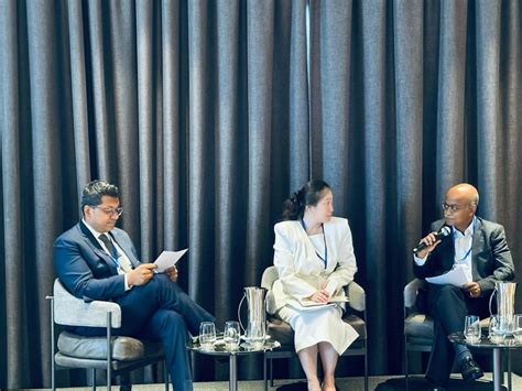 Siddharth Poddar Moderated A Discussion On Sanctions Economic Coercion