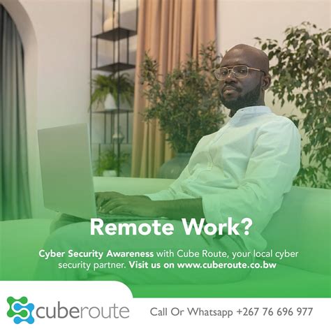 Cuberoute Cybersecurity Employeecybersecurity Remotework Cube Route
