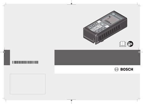 User Manual Bosch Glm Professional English Pages