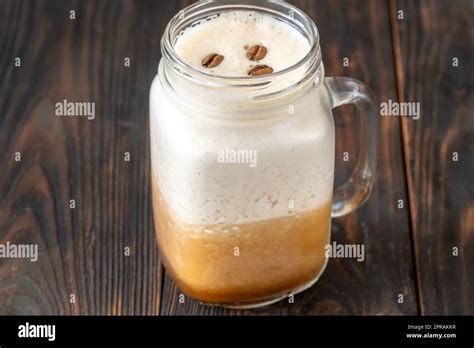 Frozen Espresso Martini Stock Photo Alamy