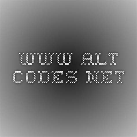 Alt Codes Local Fonts