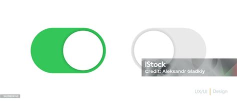 toggle switch buttons switch vector mockup icon ux ui design element