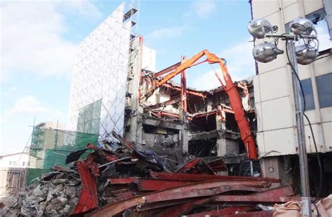 解体工事例 千歳3丁目ビル解体工事 株式会社シンヨウ