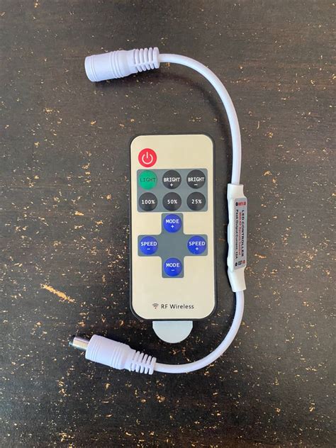 LED Controller With RF Remote Control Furniture Home Living