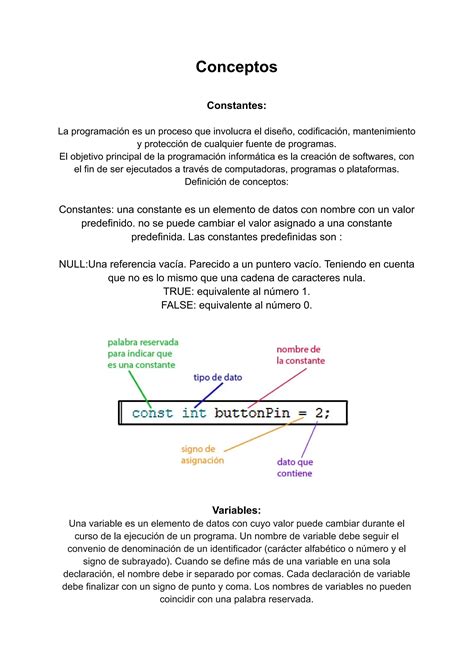 Estructuras B Sicas Conceptos B Sicos De Programaci N Pdf