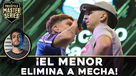 ¡el Menor Vs Mecha ¡freestyle De Alto Vuelo Fms Internacional 2024