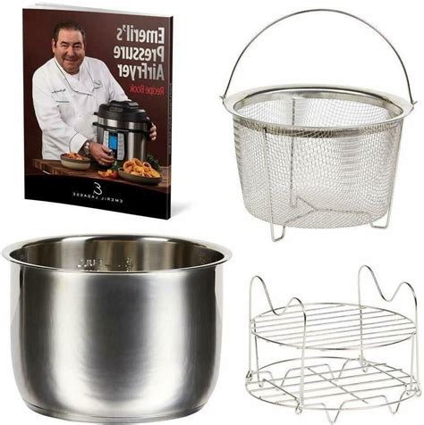 Emeril Lagasse 6 Qt Pressure Cooker Air Fryer Steamer