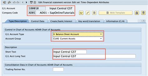 How To Define G L Accounts For GST In SAP Hana SAP Tutorials