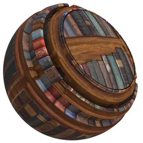 Bookshelf Substance Smart Material On Substance 3d Community Assets