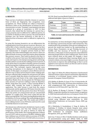 HUMAN IDENTIFIER WITH MANNERISM USING DEEP LEARNING PDF