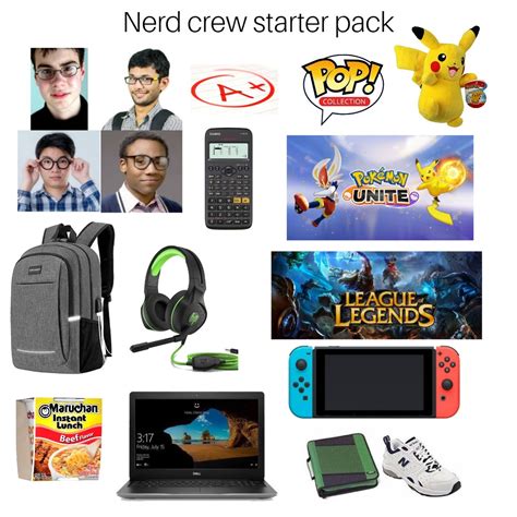Nerd Crew Starter Pack R Starterpacks
