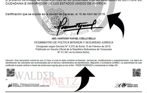 Sistema De Legalización Y Apostilla Electrónica En Venezuela 2019