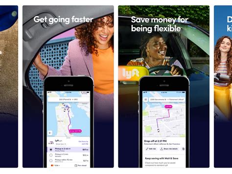 Lyft Ios Mode Selector Sub Modifiers And Nav Drawer Screenshots By 7 On