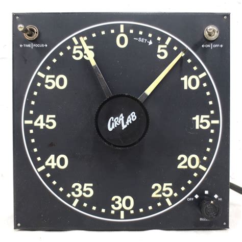 Vintage Gralab Darkroom Electric Timer 60 Seconds Model 300 Glows I