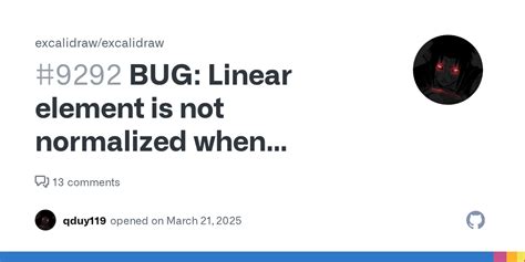 Bug Linear Element Is Not Normalized When Converting To Excalidraw