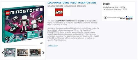Lego Mindstorms Robot Inventor 51515
