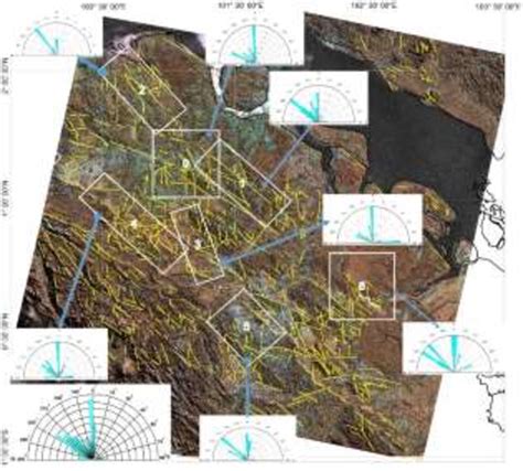 Manual Lineaments Interpreted From Landsat 8 Oli Combined With Srtm Dem