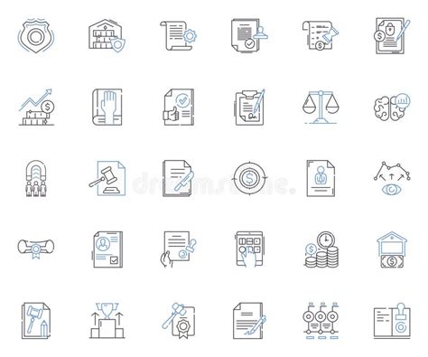 Assistance Line Icons Collection Support Help Aid Guidance Direction Assistance Care