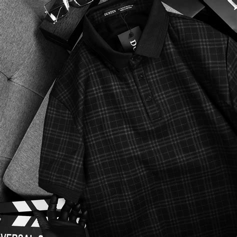 size S Áo Polo Dottedline Xanh Dustin Place Real Soul Real Value