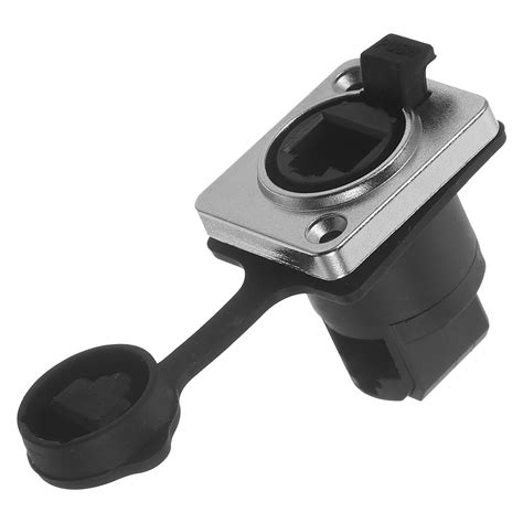 FRCOLOR Bulkhead Connector Front Panel Adapter Degree Ethernet Panel Mount Extender Walmart Com