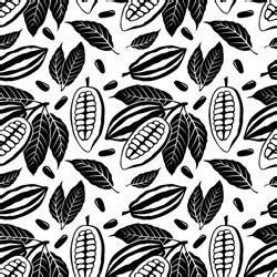 Cocoa Seamless Pattern Royalty Free Vector Image