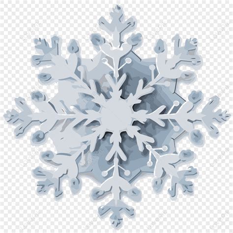 눈송이 Png 클립 아트 Png 파일 파란색 눈송이 흰색 배경 만화에 고립 벡터 Png Png 일러스트 무료 다운로드 Lovepik