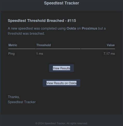 installer speedtest tracker avec docker
