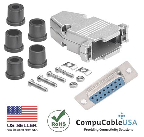 Best Db15 Female Solder Cup Connector Kit With