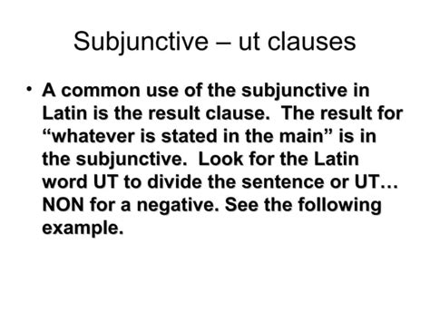 Unit Twelve Imperfect Subjunctive Ppt