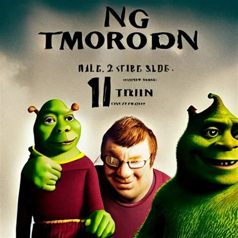 Lars Von Trier Movie Morphed With Shrek X Stable Diffusion