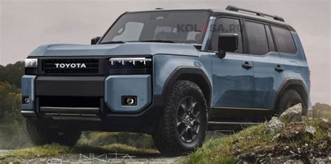 これがフルモデルチェンジ版トヨタ新型ランドクルーザー250 プラド ほぼ公式画像に近い最も完成度の高いレンダリングが公開されメッキ調
