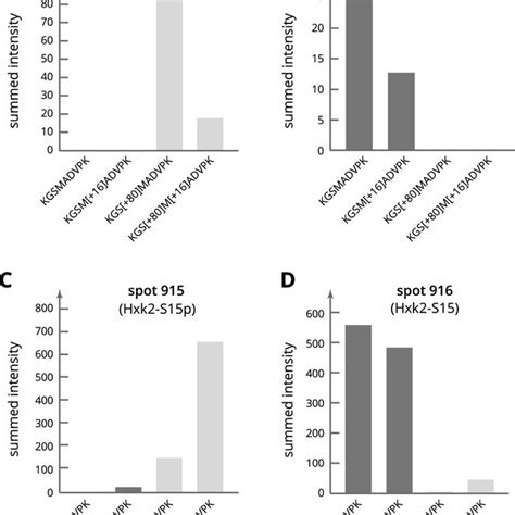 Evaluation Of Serine 15 Phosphorylation In Spots With Hxk1 And Hxk2 By