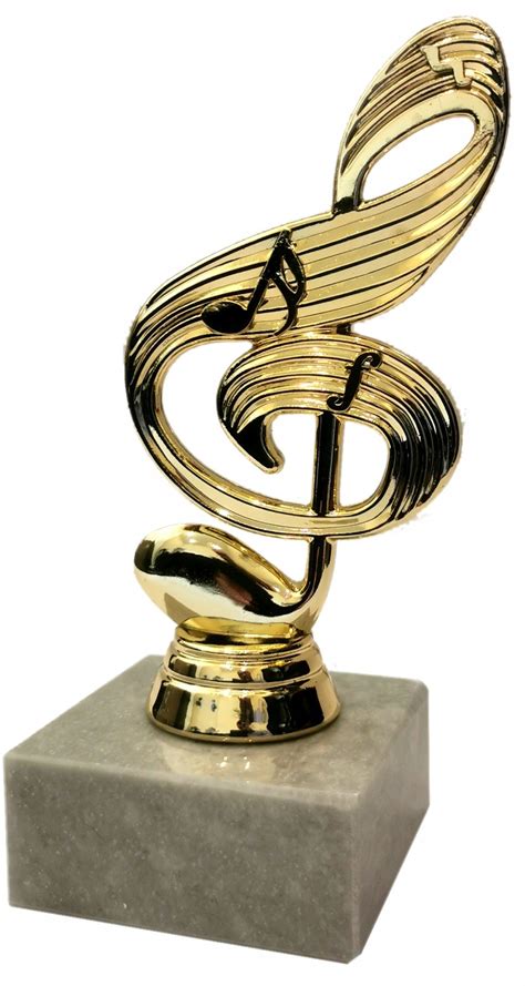FIGURKA Statuetka Trofeum MUZYKA Nuta Grawer Allegro Pl