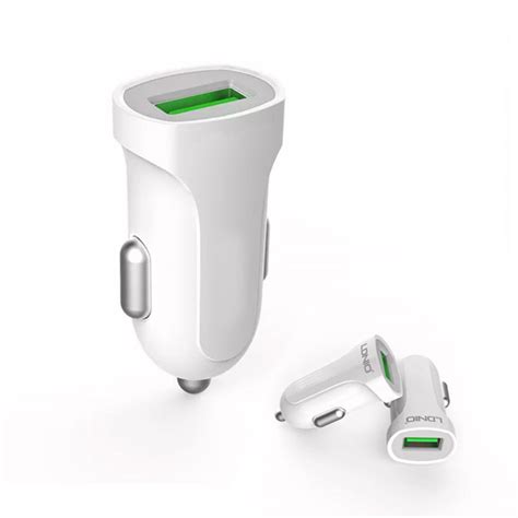 Car Mobile Charging Plug Adapter With Usb Port