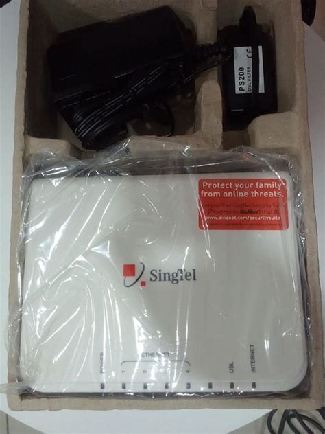 Aztech 4 Port ADSL 2 2 Ethernet Modem Router Computers Tech Office Business Technology On