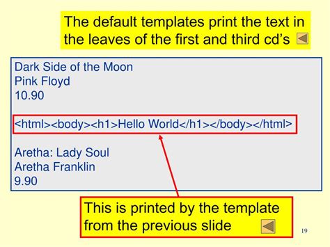 Ppt Xslt Extensible Stylesheet Language Transformations Powerpoint