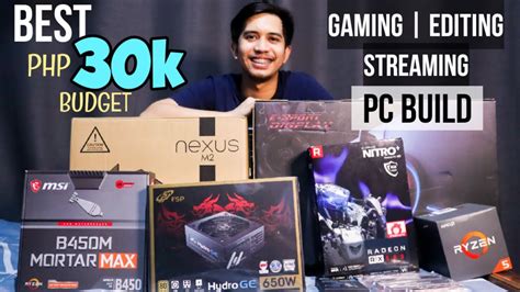 BUDGET PC BUILD GAMING STREAMING VIDEO EDITING THINGS TO KNOW Ft Ryzen 2600 And Rx580