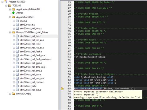 solved hi i start new project with stm32cubemx for mcus