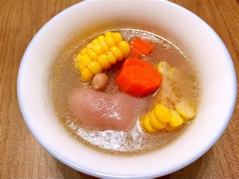 【山药黄豆猪蹄汤图片】melinda就是一胖墩下厨房