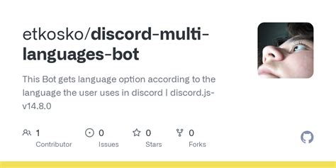 Github Etkoskodiscord Multi Languages Bot This Bot Gets Language Option According To The