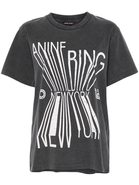 Anine Bing Colby Bing New York T Shirt Farfetch