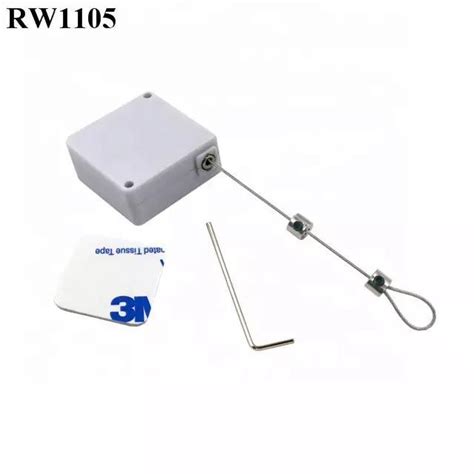 93cm 304 Stainless Steel Cable Square Retractable String Reel Retail