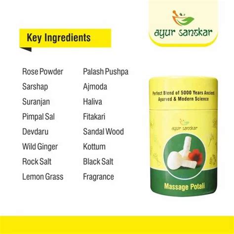 Ayurvedic Herbal Potli Massage In Satara Id 26535235191