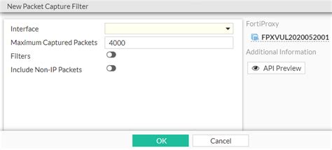 create or edit a packet capture filter fortiproxy 7 2 9 fortinet