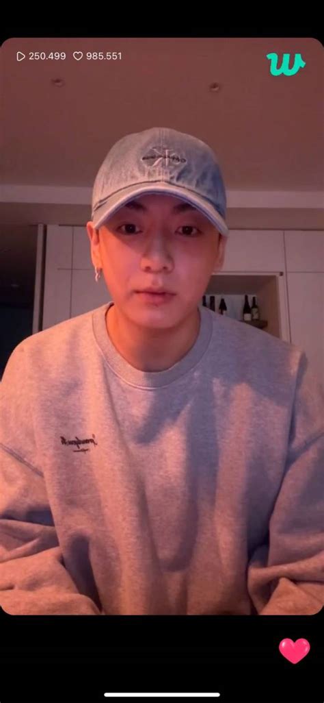 Bts Community Post 좋은 아침이에요 생방송 약속을 지키고 시간을 내서 우리 모두에게 인사해준 정국이오빠