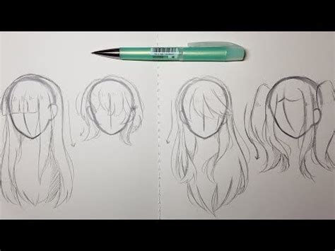 How To Draw Bangs Step By Step I M Youtuber Follow My Videos To Learn How To Draw