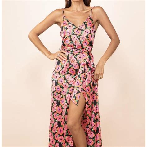 Dancing Leopard Womens Sookie Dress In Floral Print Depop