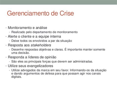 Gerenciamento De Crise Em Mídias Sociais