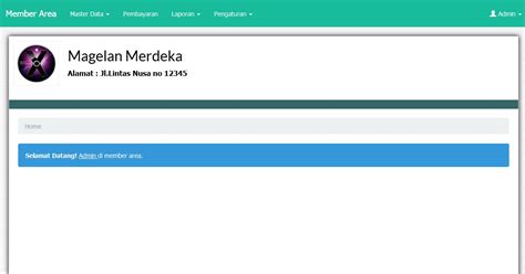Aplikasi Tagihan Internet Php